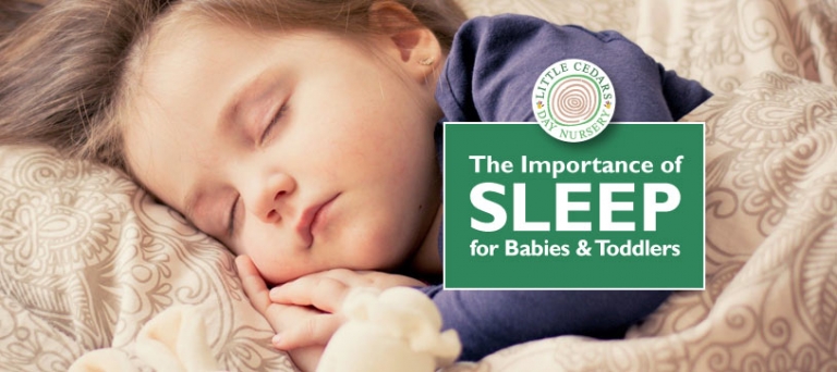 The importance of sleep for babies, toddlers & children under five