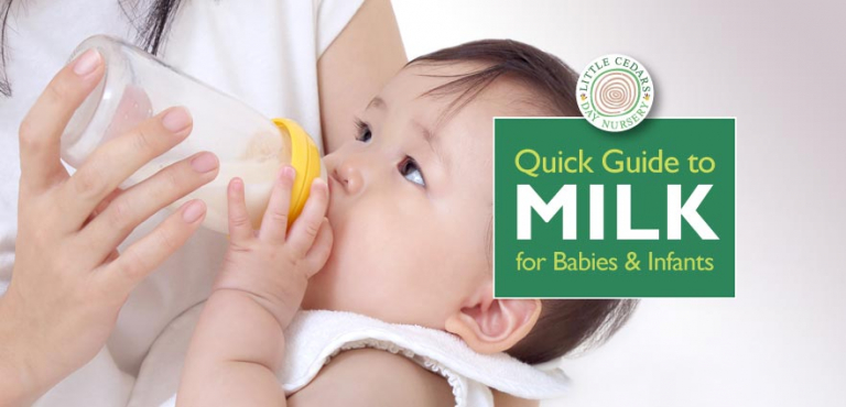 Rough Guide to Milk for Babies & Infants: Formula, Dairy & Niche Varieties