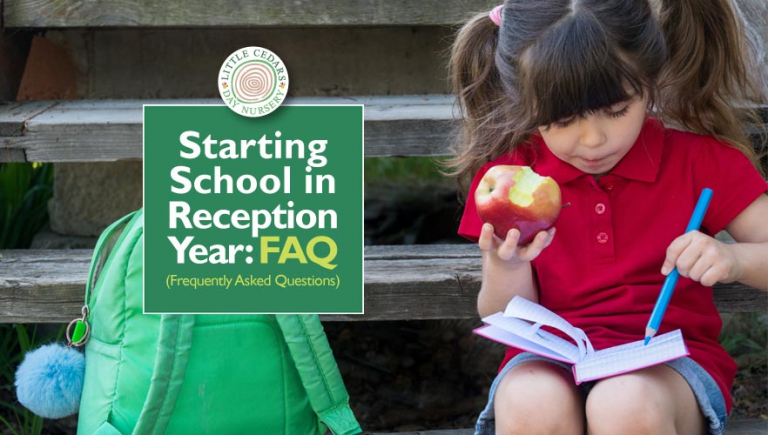 Starting School in Reception Year: Frequently Asked Questions